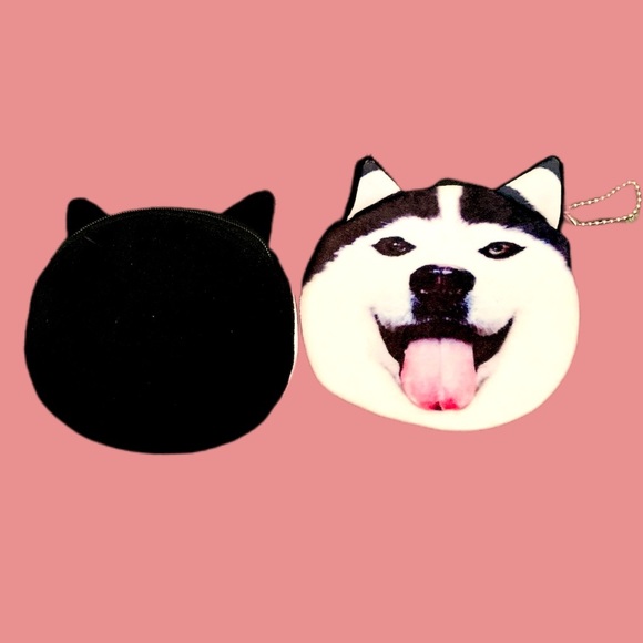 Bags | Husky Dog Coin Purse | Poshmark